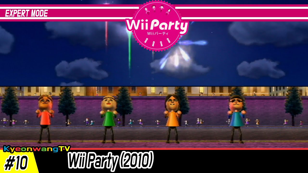 Wii Party -Mini Games Battle (Expert, #010) Marin vs Greg vs Silke vs ...