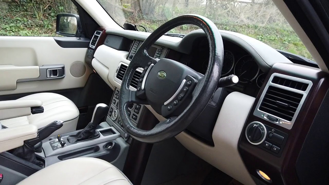 2004 Range Rover Interior