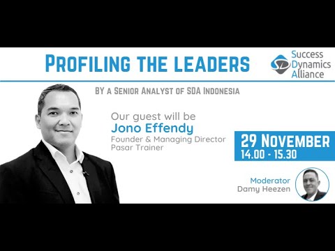 Profiling the Leaders, Jono Effendy - YouTube