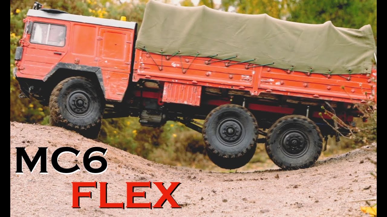 MAN KAT CROSS RC MC6 Front suspension Upgrade Run - YouTube