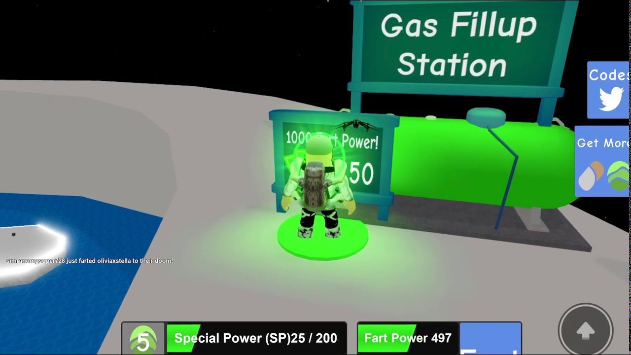 ROBLOX Fart Attack game! with my sister - YouTube