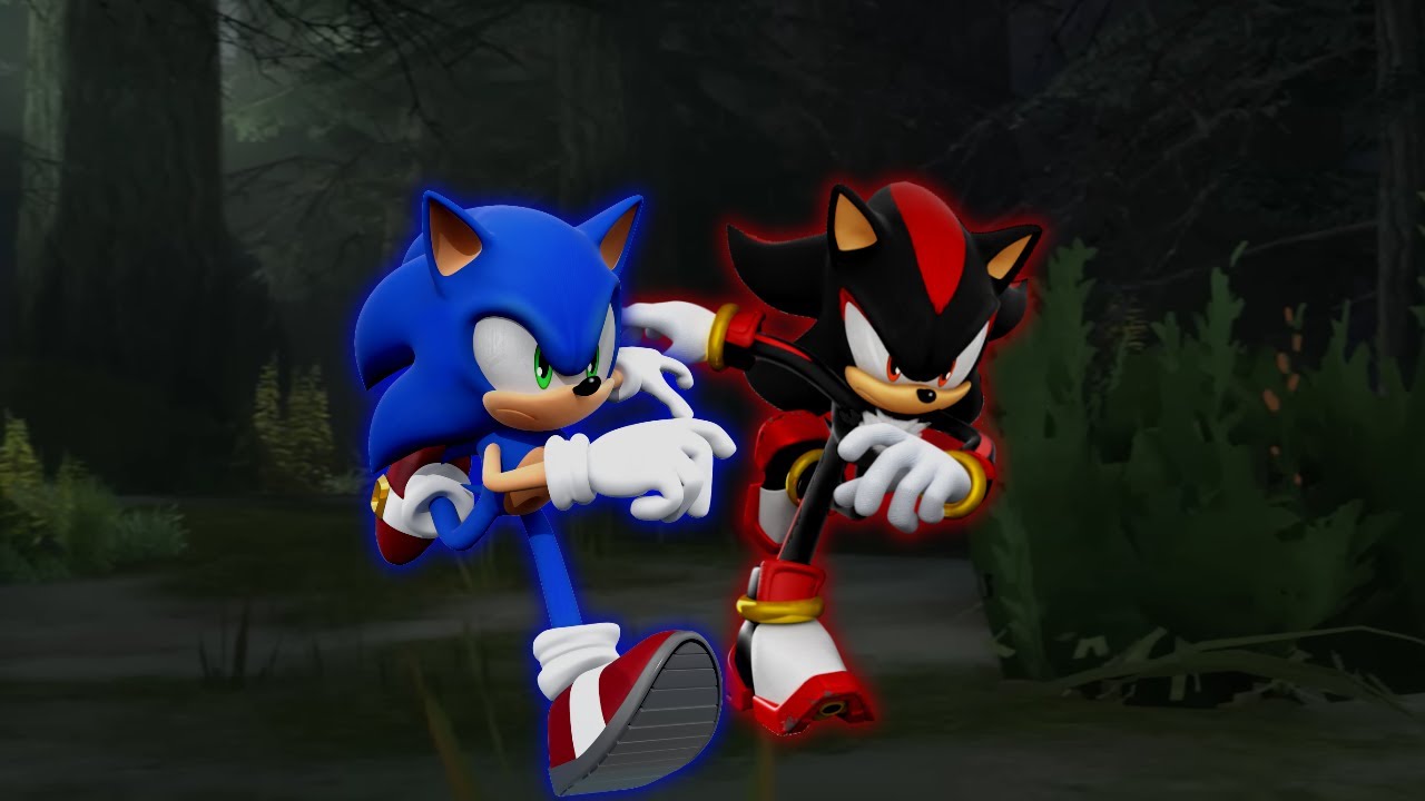 Sonic VS Shadow (Sprite Animation) - YouTube