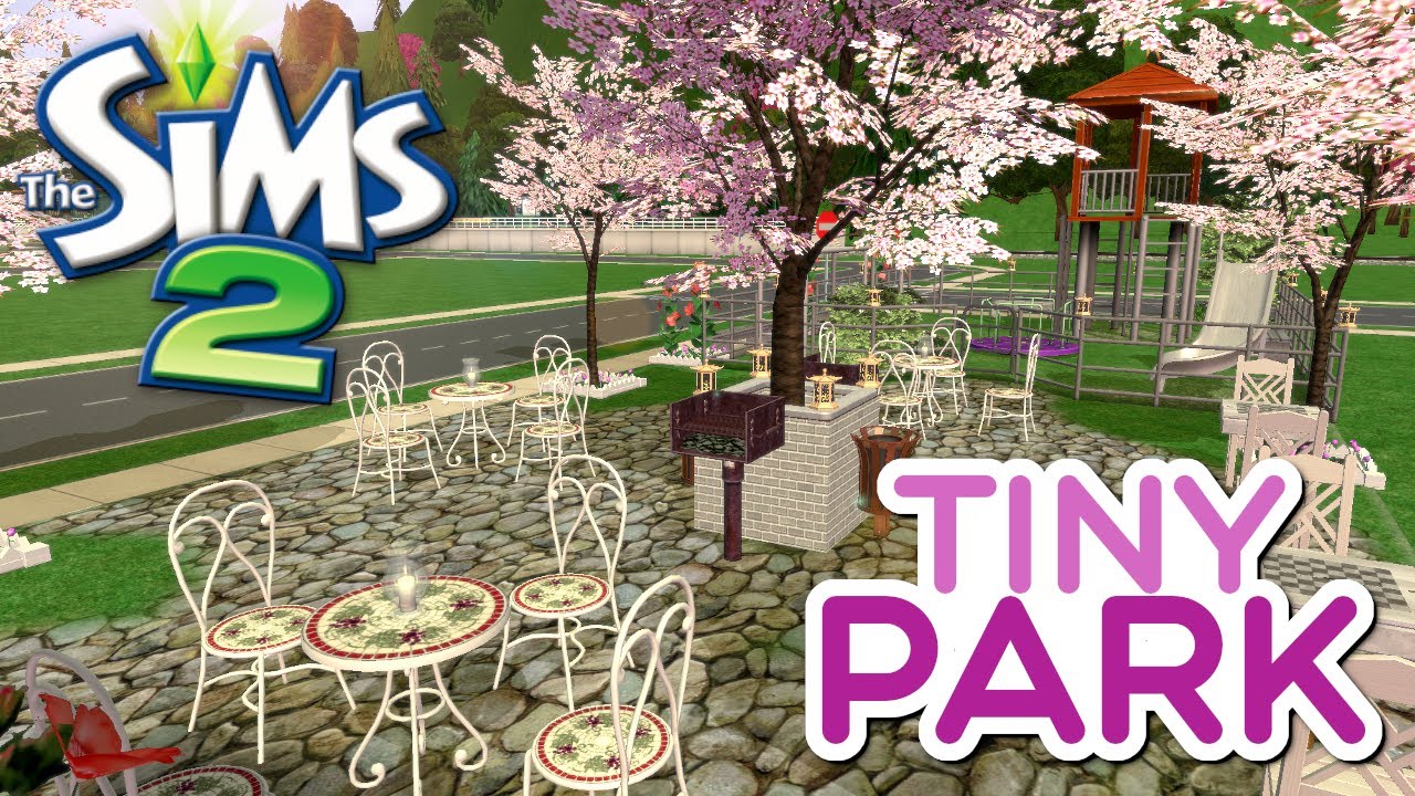 🌸 BLOSSOM PARK || Building Greenwood Valley || The Sims 2: Speed Build ...