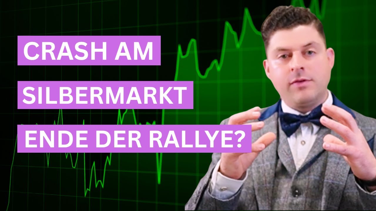 Gold- und Silbermärkte brechen ein: Ist das das Ende der Rallye? - YouTube