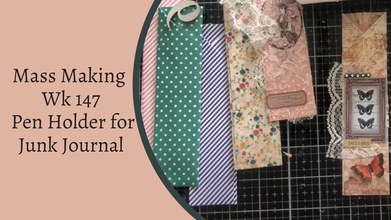 Mass Making - Pen Holder Inspired by Gi Kerr - TUTORIAL - Tina’s Weekly ...