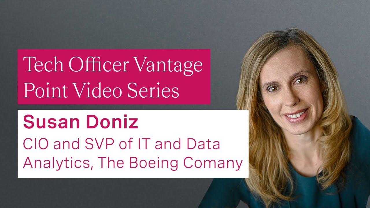 CIO Interview Series: Susan Doniz, Boeing - YouTube