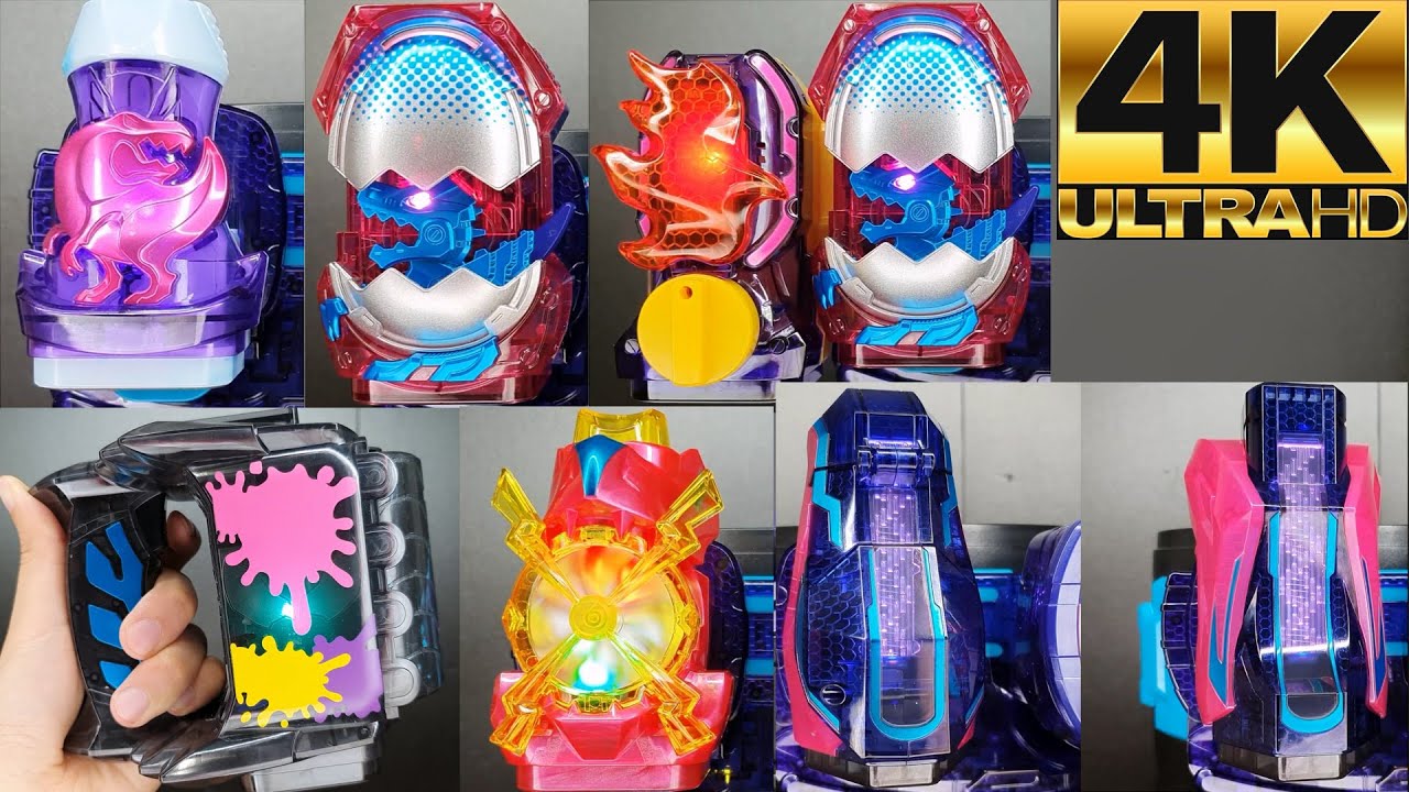Kamen Rider Revice All Henshin [4K 60p] - YouTube
