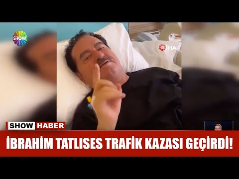 İbrahim Tatlıses trafik kazası geçirdi!