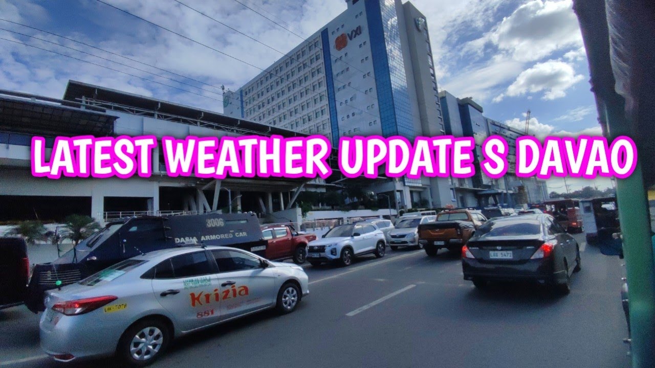DAVAO CITY WEATHER UPDATE FEBRUARY 5, 2024 - YouTube