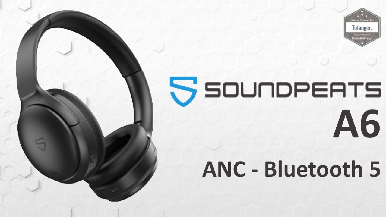 SoundPEATS A6 Bluetooth Headset - Casque Bluetooth 5 - USB Type C - Unboxing - YouTube