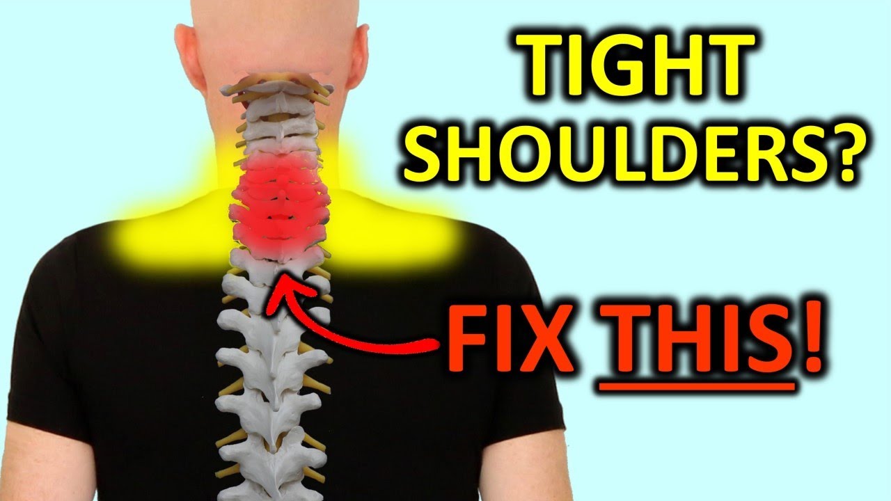 How To Relieve Tight Neck And Shoulder Muscles FOR GOOD - YouTube
