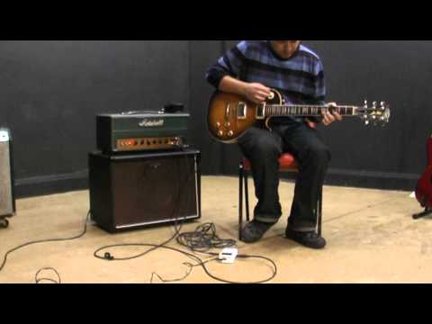 Navigator LPS-120 thru Marshall amp - YouTube