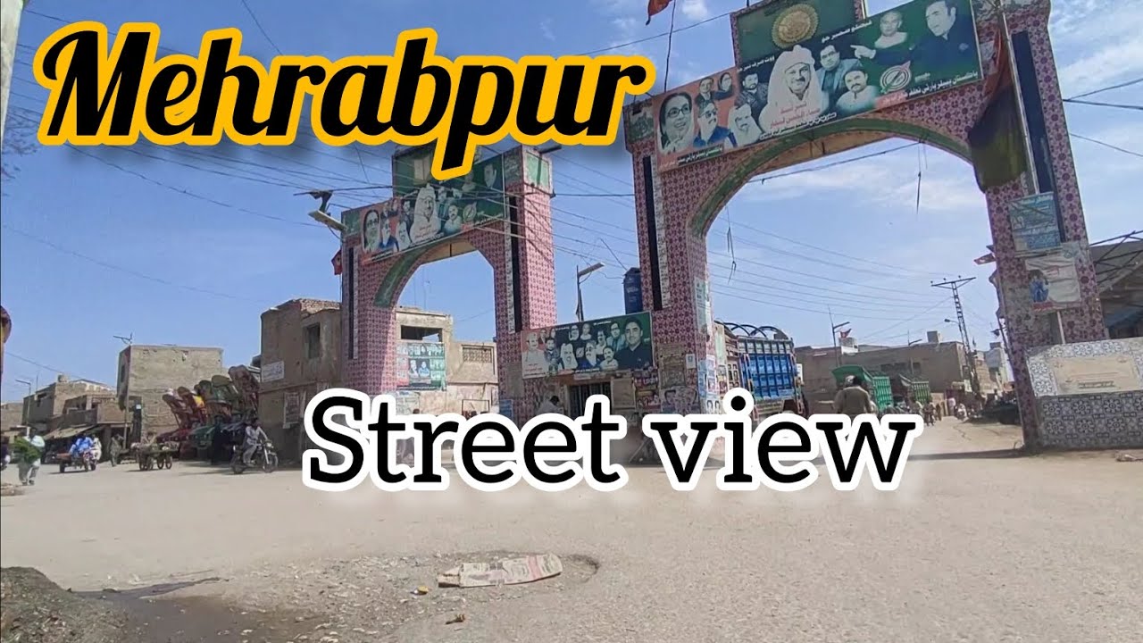 Street View Of Mehrabpur Sindh 🇵🇰 - YouTube
