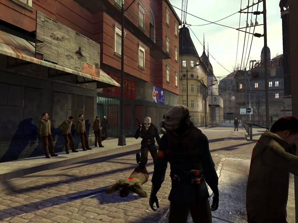 Half Life 2 -EFFECTS SOUND WOMAN VOICE police state america - YouTube