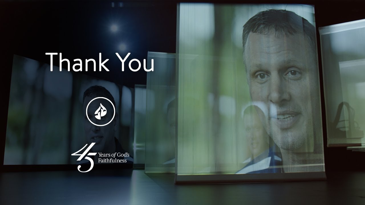 Thank You - 45 Years of God's Faithfulness - - Bible Portal
