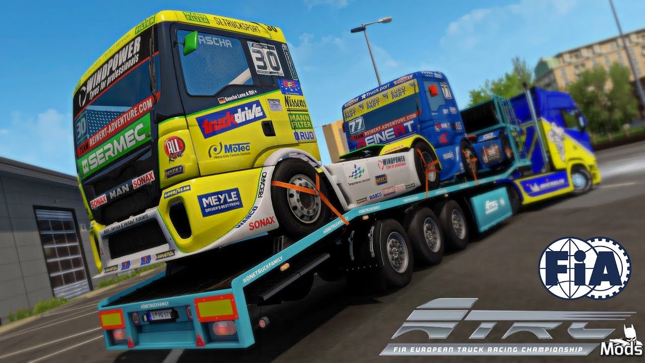 ETS2 v1.34 I Mod ️ FIA ETRC Trailer 1.1 Ownership v 1.0 - World of ...