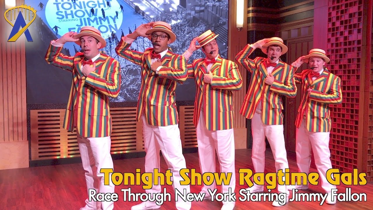 Ragtime Gals sing and lip sync battle at Universal’s Race Through New ...