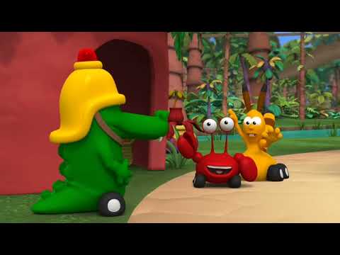 Jungle Junction Everybody jumps and bouncing scene 