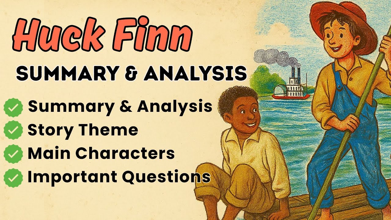 The Adventures of Huckleberry Finn Summary & Analysis | Mark Twain’s ...