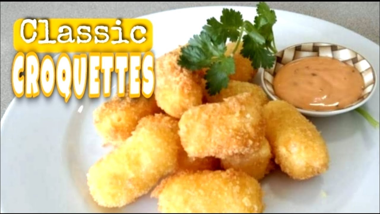 HOW TO MAKE CREAMY POTATO CROQUETTES RECIPE - YouTube
