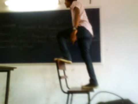 Chair flip - YouTube