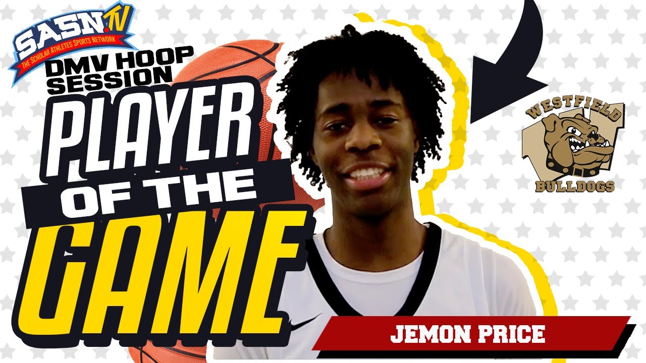 DMV Hoop Session Interviews Guard Jemon Price - YouTube