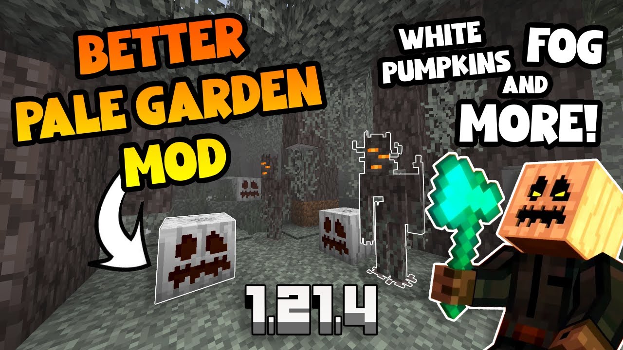 This Mod Makes The Pale Garden So Much Better! (Minecraft 1.21.4) - YouTube