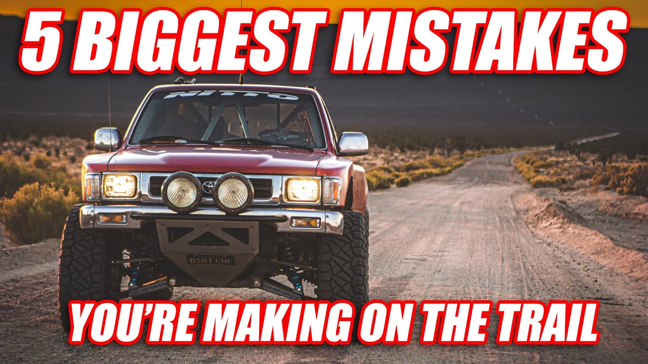 5 Mistakes You're Making Off-Roading | Chasing Dust - YouTube