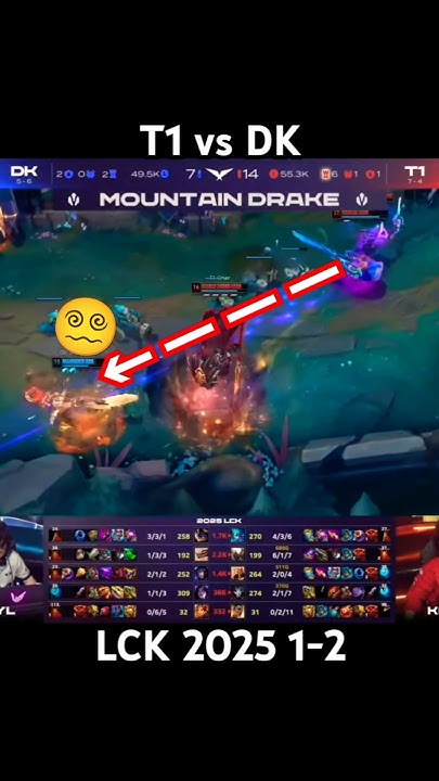 T1 vs DK LCK 2025 #t1 #gumayusi #leagueoflegends - YouTube