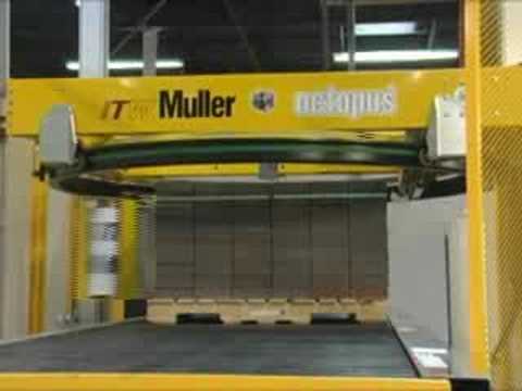 ITW Muller Octopus 303BP Stretch Wrapper - YouTube