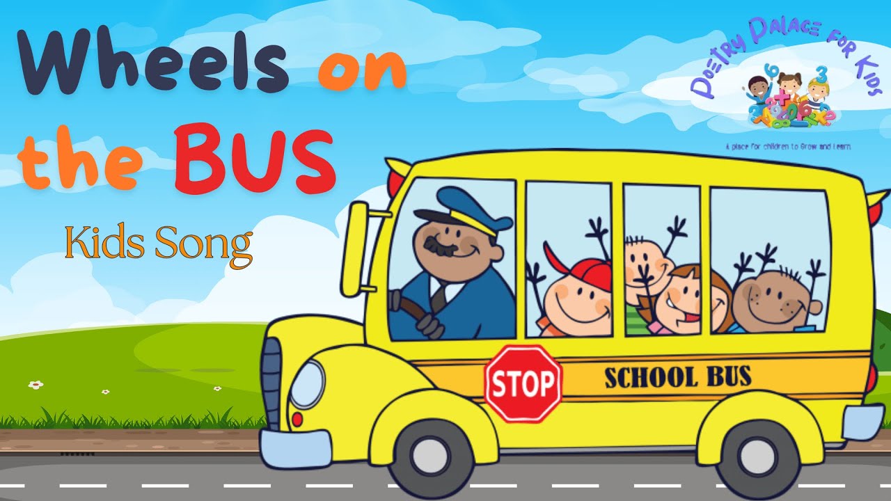 Wheels on the Bus | Nursery Rhyme with Actions & Movements - YouTube