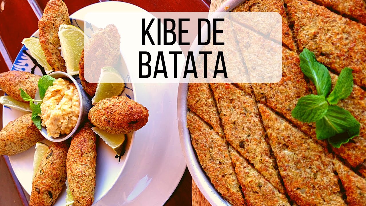 O mais MARAVILHOOOSO KIBE DE BATATA || Kibes para Petiscos ou Kibe de ...