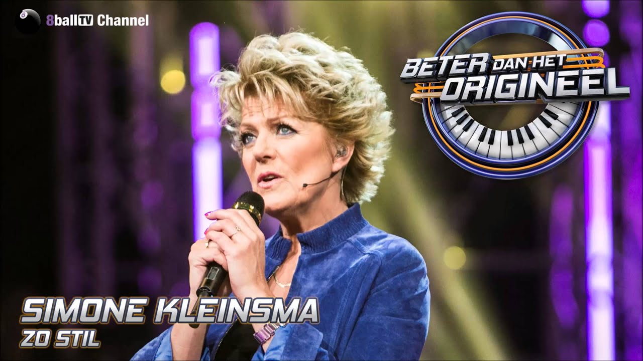 Simone Kleinsma - Zo Stil (Officiële Audio van Beter Dan Het Origineel) - YouTube