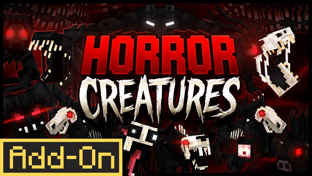 The BEST HORROR Add-On for Minecraft Bedrock is INSANE! (Horror ...