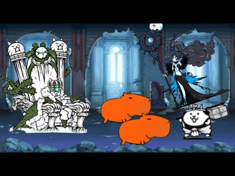 defeating EVIL emperor cat (ft. courier and kasil) #battlecats - YouTube