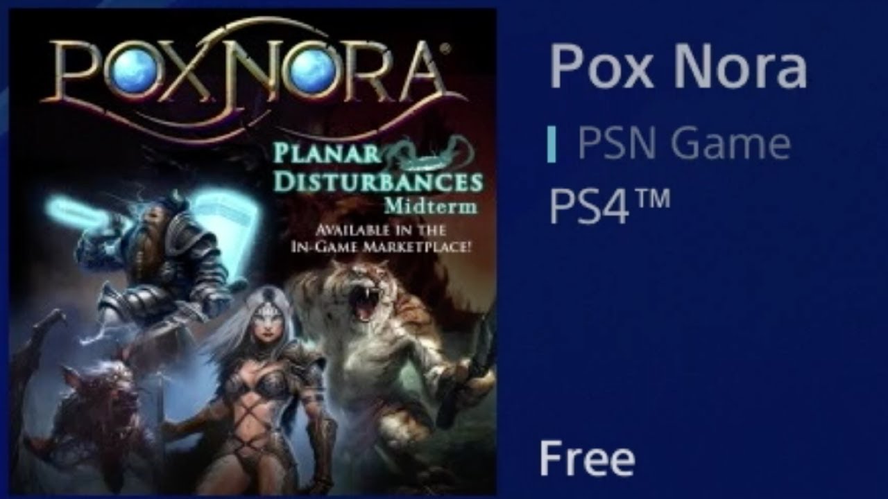 How to get Pox Nora for FREE on PS4 | PlayStation | Free Game - YouTube