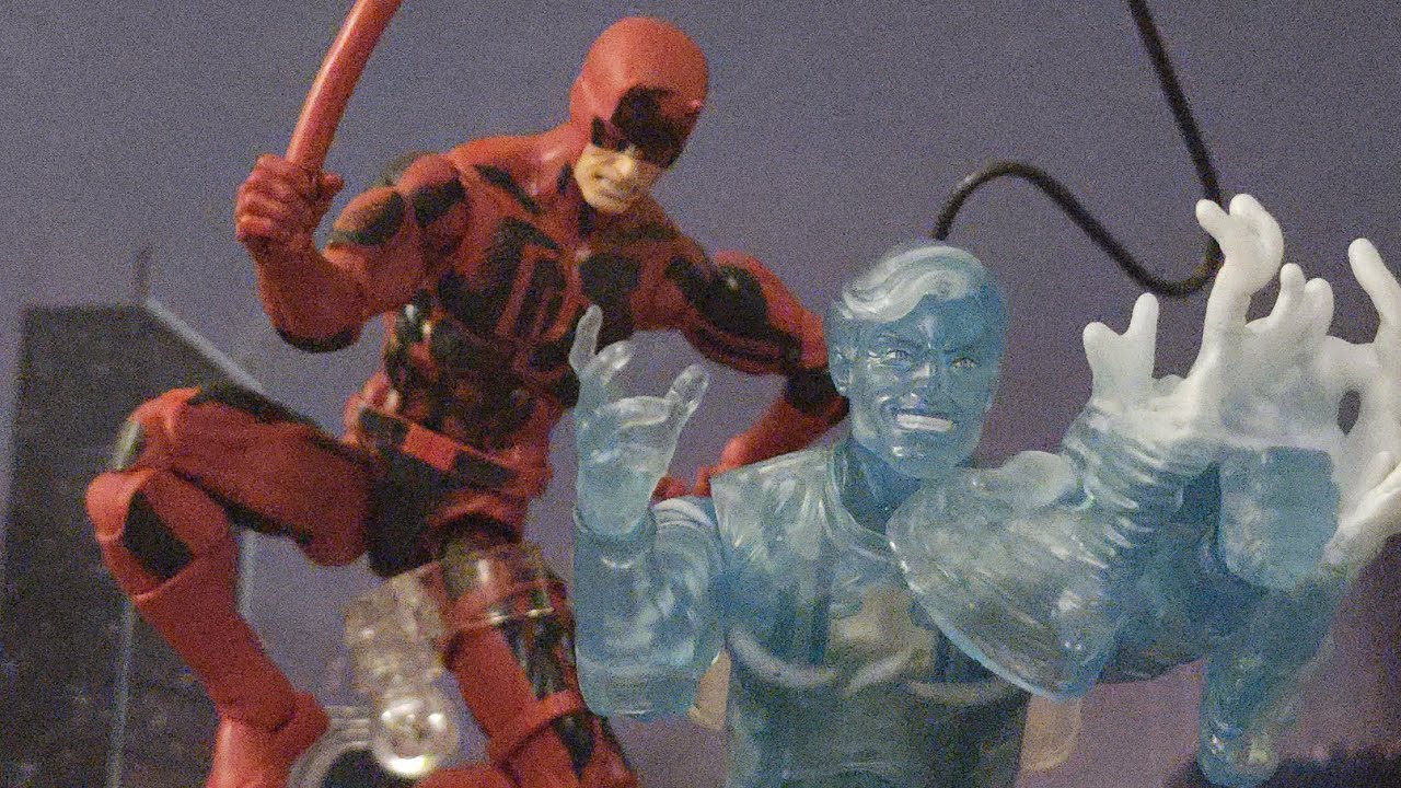 Marvel legends retro series Daredevil vs Hydro Man 2 Pack from Spider ...