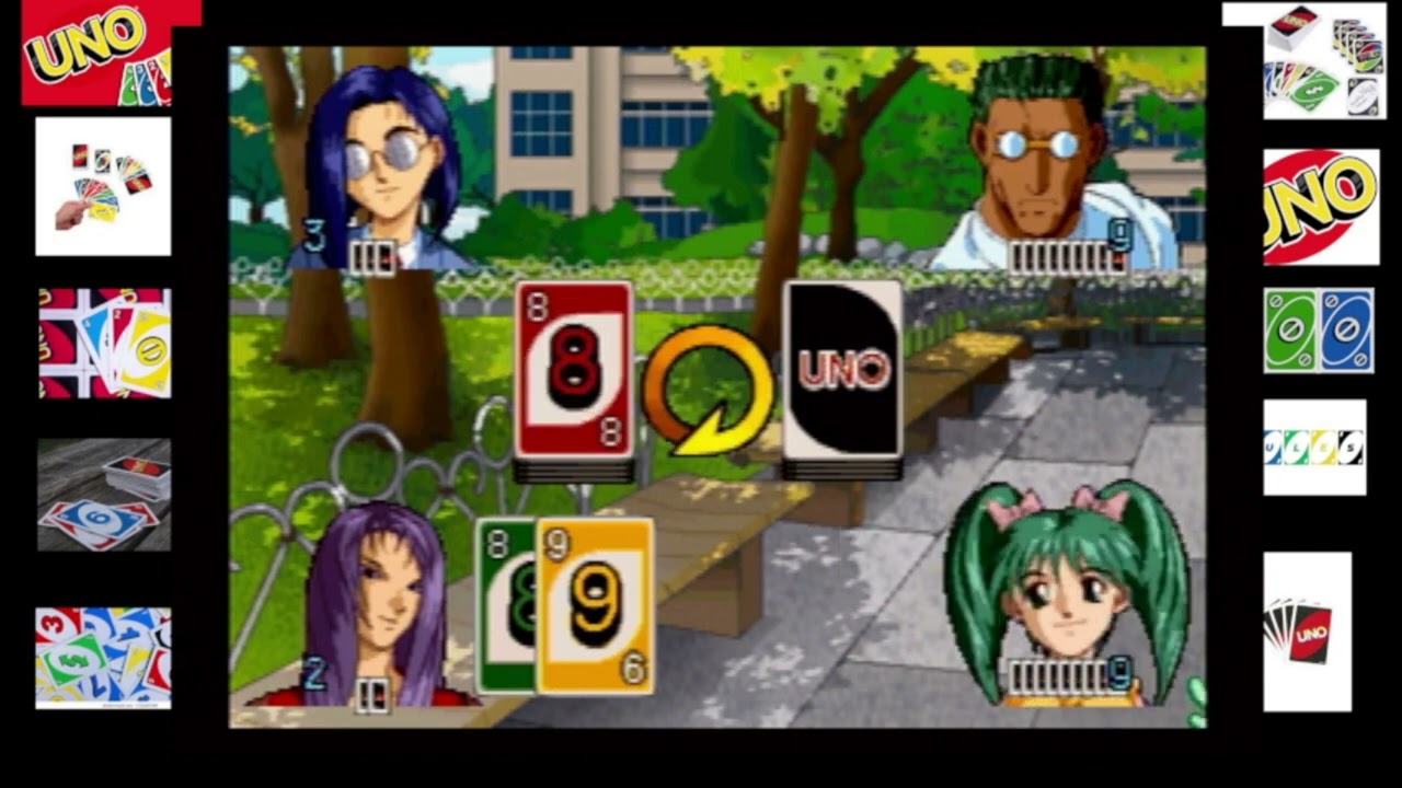Uno DX 4 Player 50 Point Game - YouTube