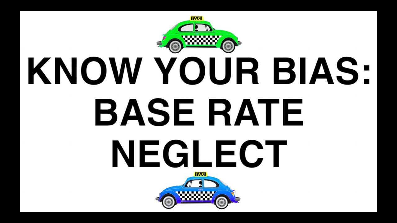 Know Your Bias Base Rate Neglect YouTube