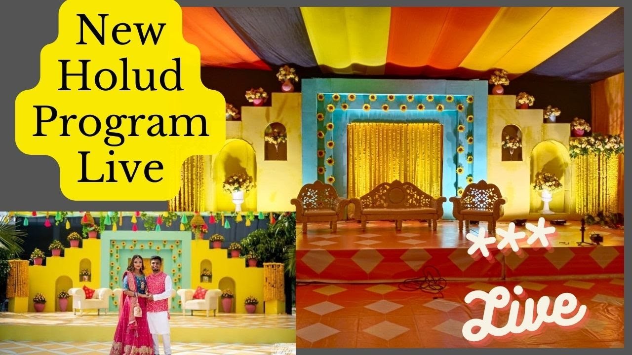 Live From Holud Program | Sena Kalyan Convention Center| #chittagong ...