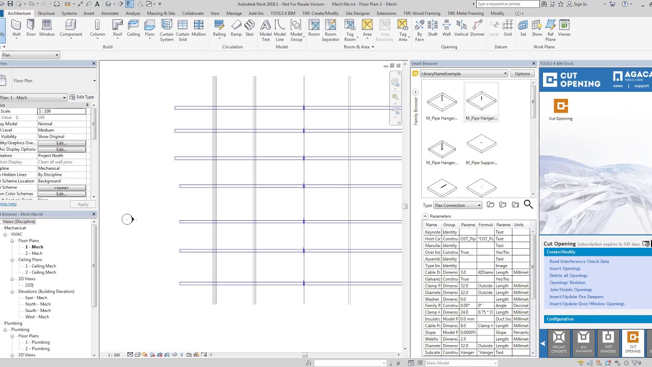 How to Lay Out Fire Dampers in Revit While Working with Linked ...