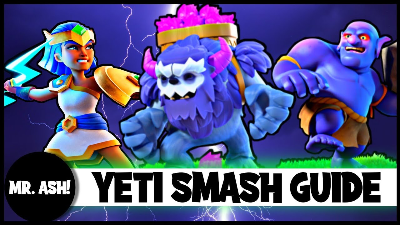 Th 14 Yeti Smash Guide! ⭐⭐⭐ Th 14 Yeti Bowler War Attack Strategy w ...
