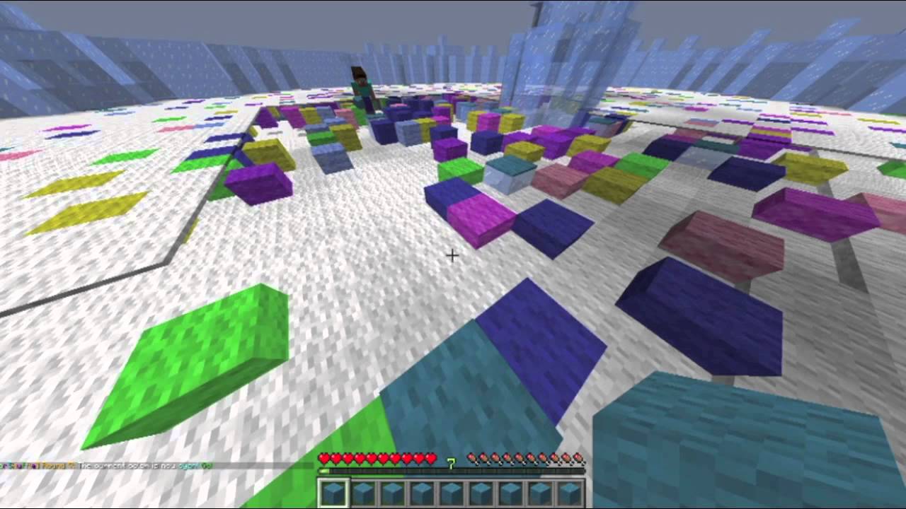 Minecraft: Color Shuffle Part 1 - YouTube