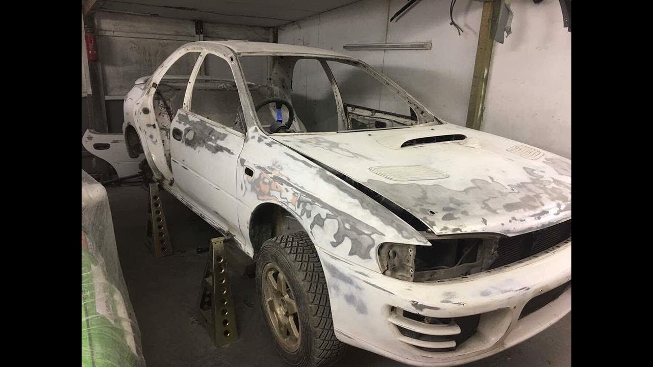 Subaru rally car build - YouTube