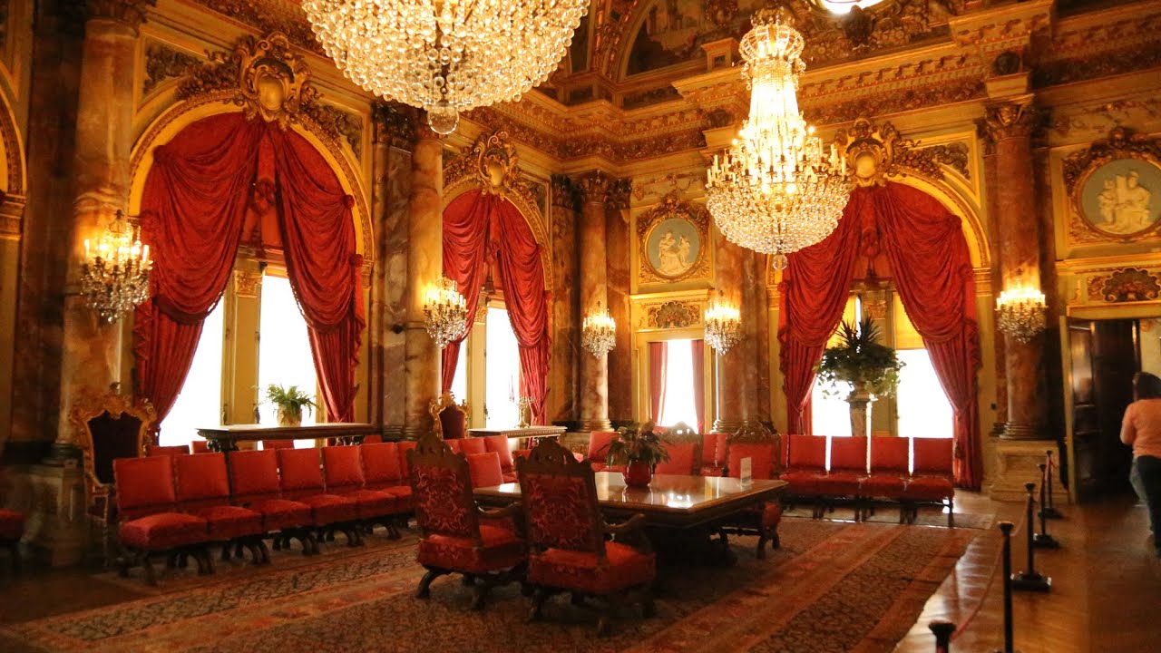 The Breakers - Dining Room, Music Room, Vanderbilt Mansion at Newport - YouTube