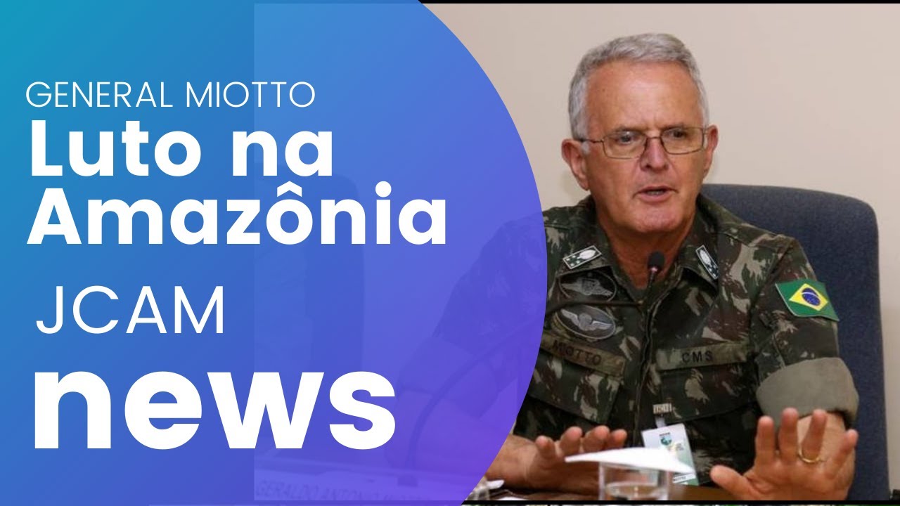 Luto na Amazônia com morte do general Miotto - YouTube