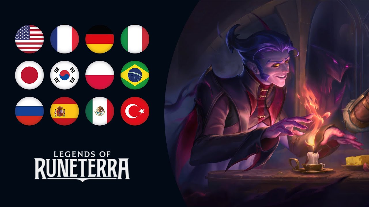 Sultur - All Voice Lines - All Languages | Legends of Runeterra - YouTube