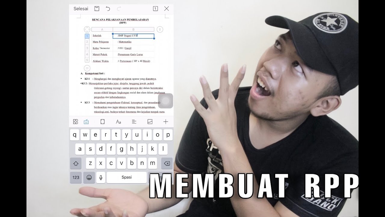 Cara buat RPP (Rancangan Pelaksanaan Pembelajaran) - YouTube