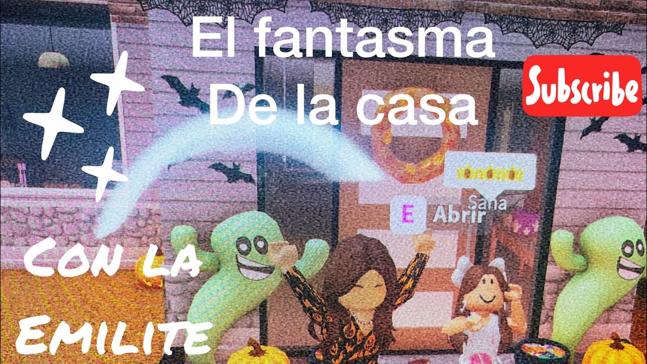 Especial de Halloween 🎃 ( el fantasma de la casa 👻) - YouTube