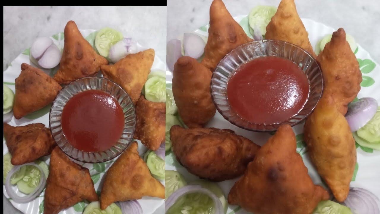 আর দোকানে নয় বাড়িতেই বানিয়ে ফেলুন সিঙ্গারা /চিকেন কিমা সামোসা ...
